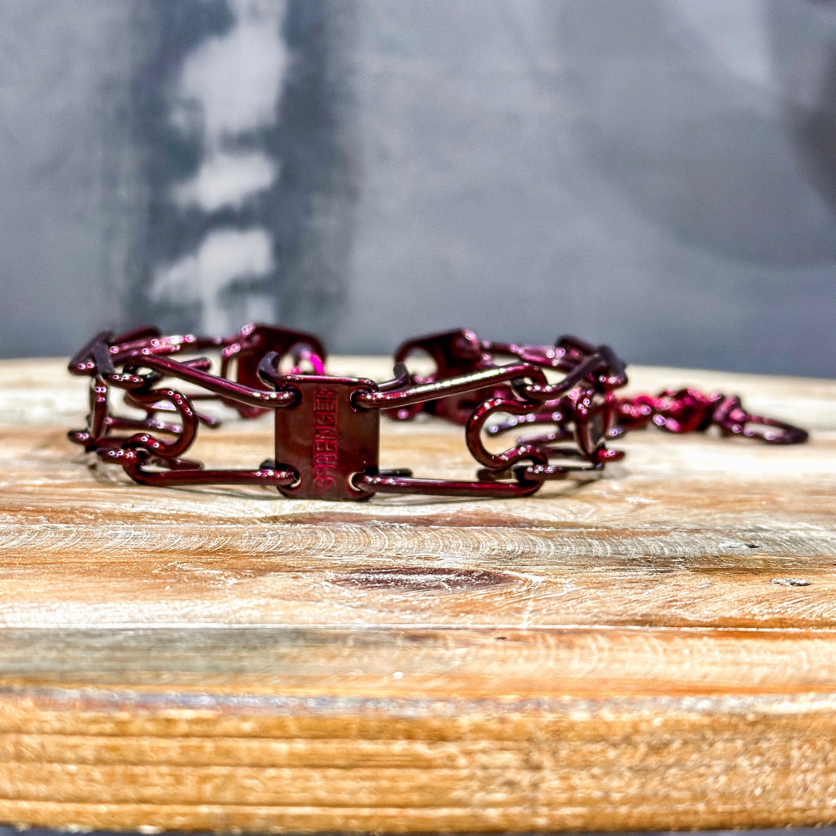 Illusion Malbec Custom Powder Coated Herm Sprenger Prong Collar for Do ...